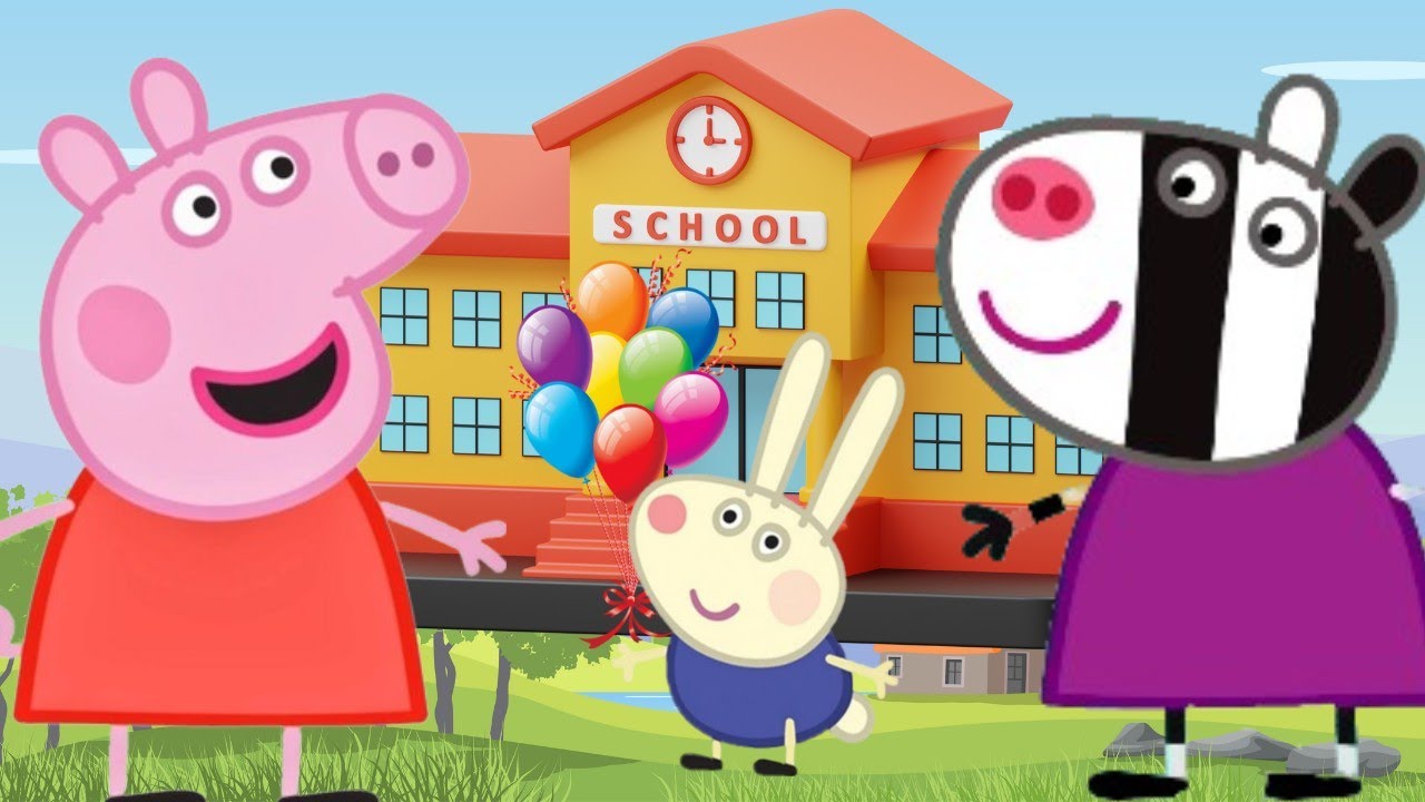 Peppa Pig forgets to do her Homework | Peppa pig | बच्चों के लिए खिलौना ...