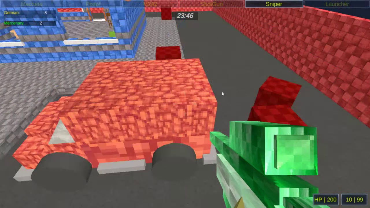 crazy combat blocky strike - YouTube