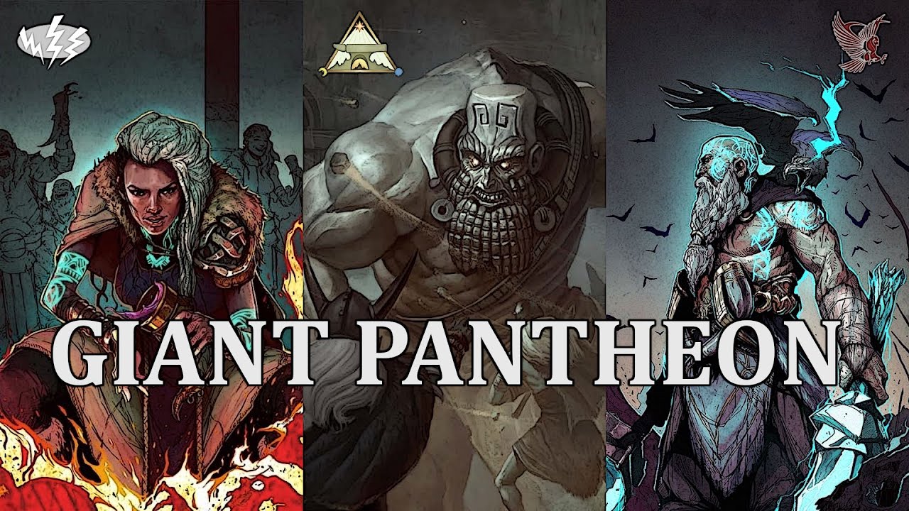 Pathfinder Religion Guide: Giant Pantheon - YouTube