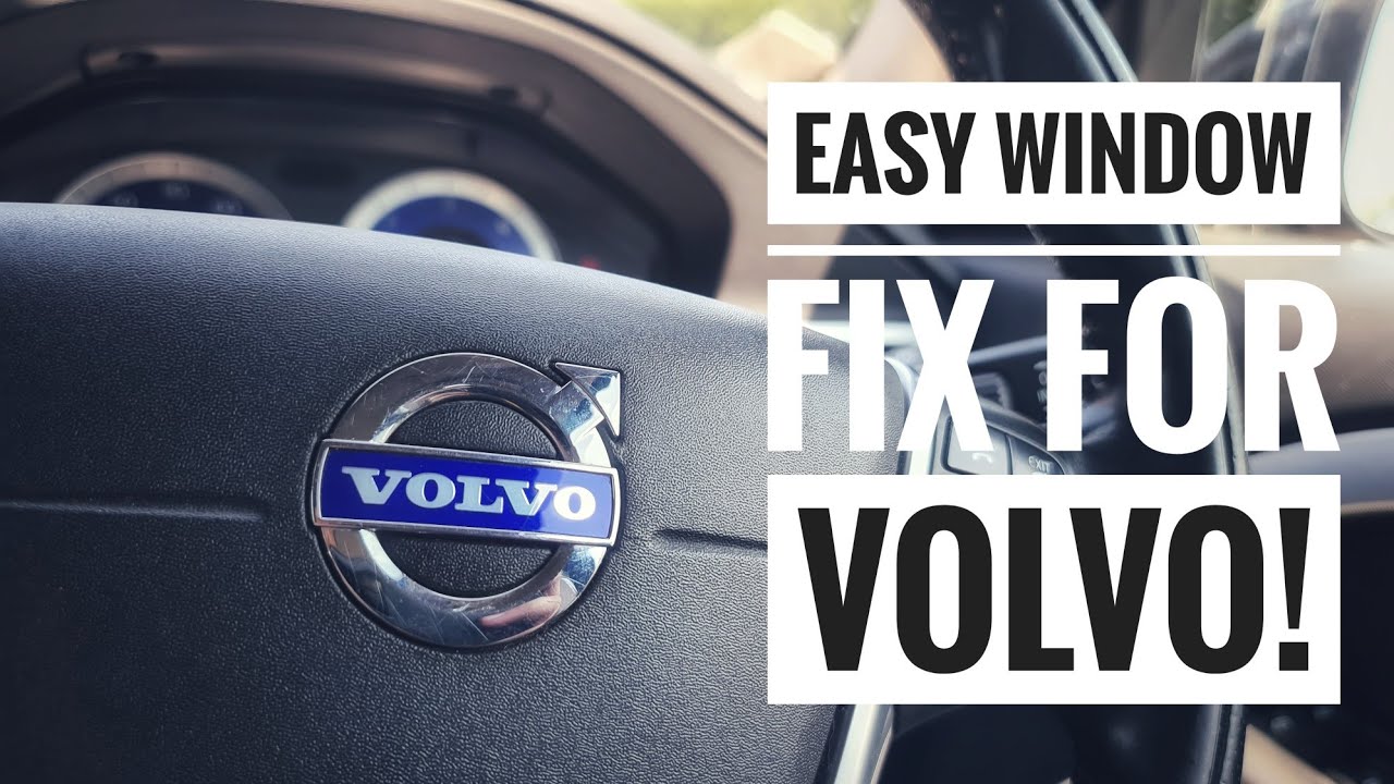 How to fix Faulty Windows in Your Volvo - Window Reprogramming - YouTube