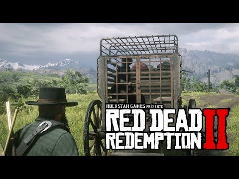 Red Dead Redemption 2 - Fire Bottle Prisoner - YouTube