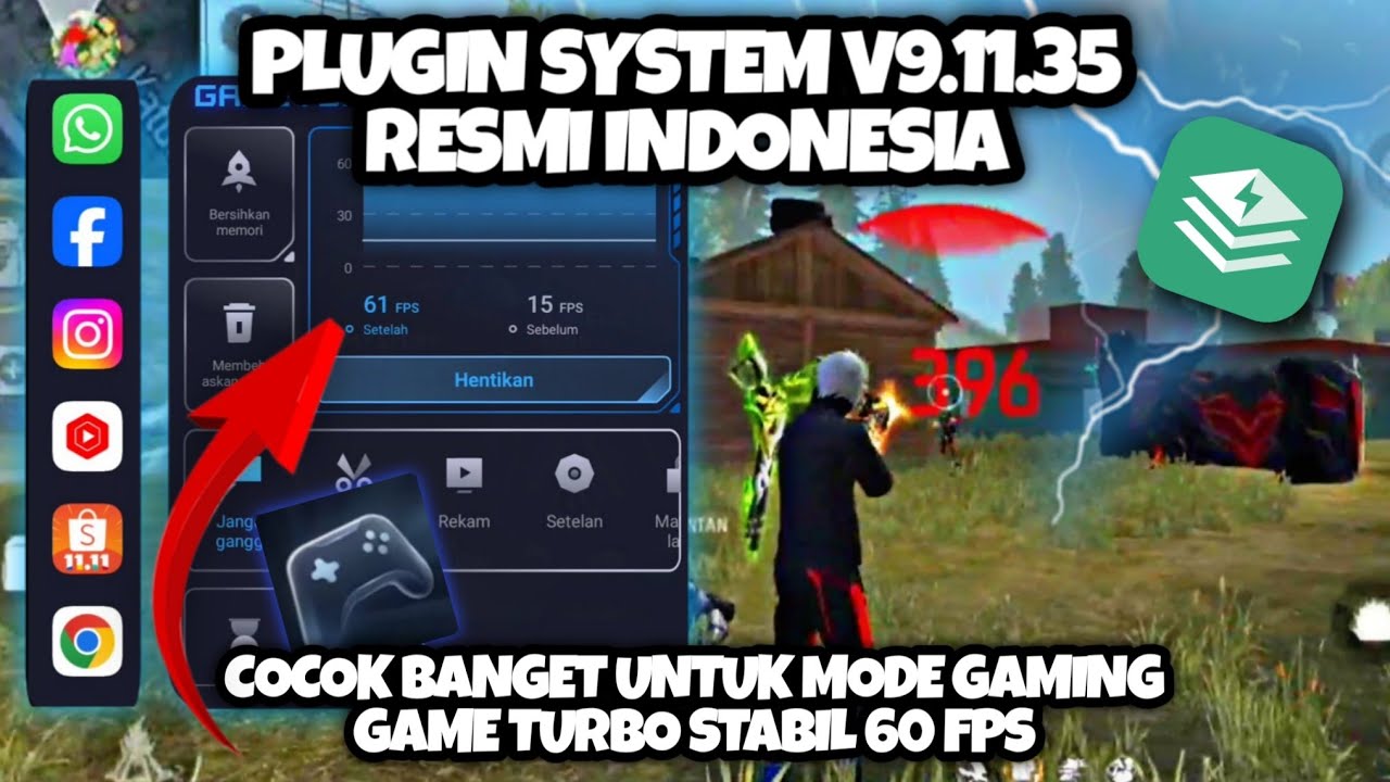 UPDATE PLUGIN SYSTEM V9.11.35 RESMI INDONESIA‼️GAME TURBO STABIL 60 FPS ...