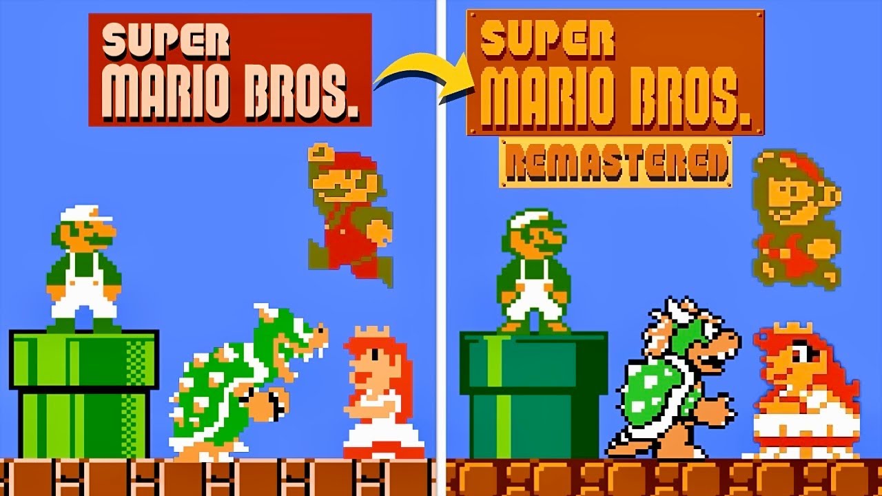 Super Mario Bros. NES Remastered 2025 - SMB1 40th Anniversary Special ...