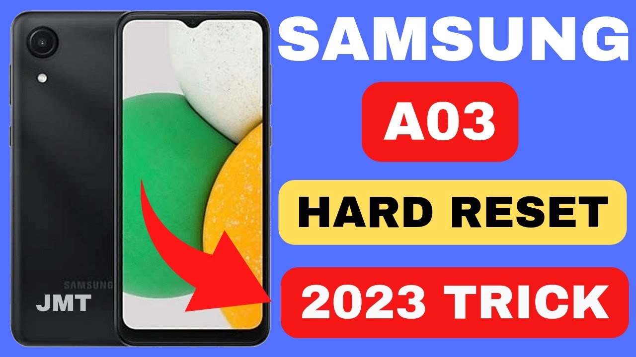 Samsung A03 Hard Rest | Samsung Galaxy A03 Hard Reset | Samsung A03 ...