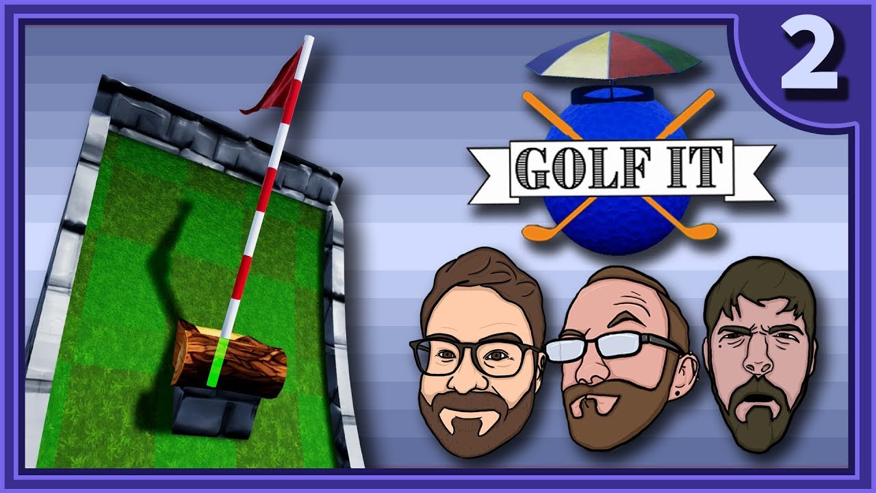 Golf It! | Two Impossible Landings | Part 2 - Game Devs Play Games ...