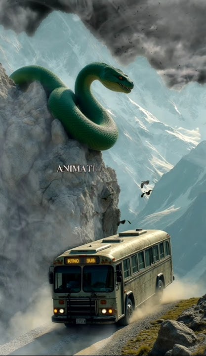 AI Nature Exploration | Amazing Scenery | Python on Bus #shorts # ...