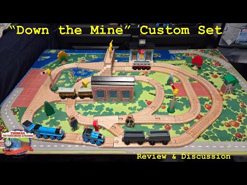 Down the Mine - CUSTOM Thomas Wooden Railway Story Set - YouTube