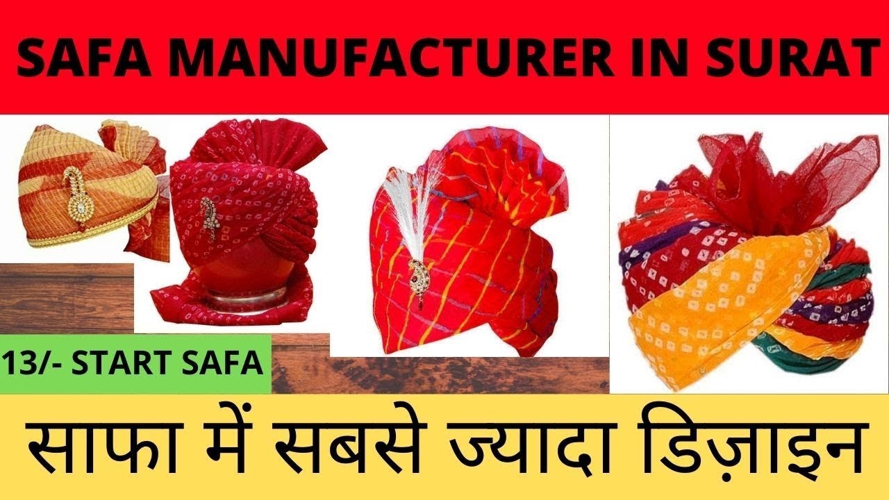 जयपुरी साफे /wholesaler & manufacturer all Types safa /safa making ...