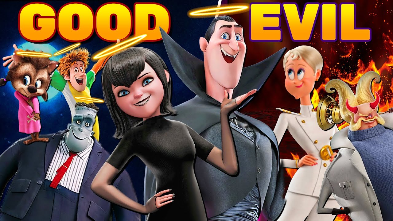 Every Hotel Transylvania Character: Good to Evil 🦇 - YouTube