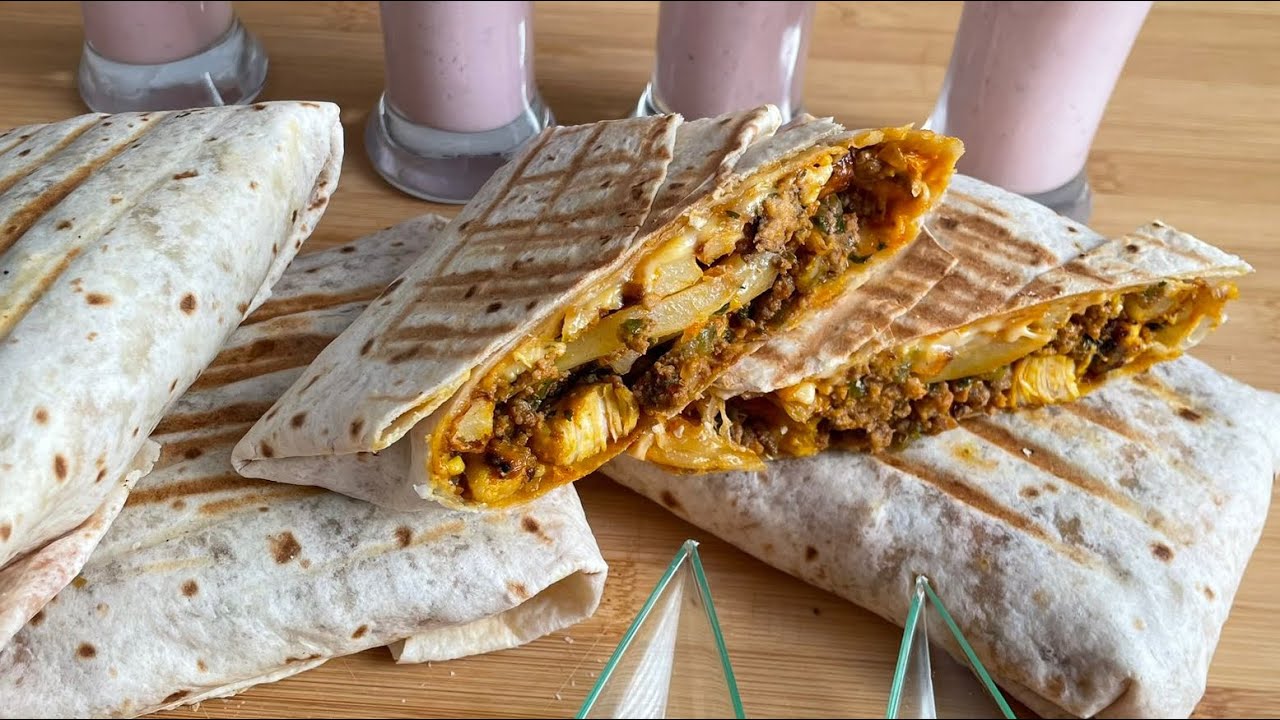 Tacos mixtos al estilo marroquí muy sabrosos . - YouTube