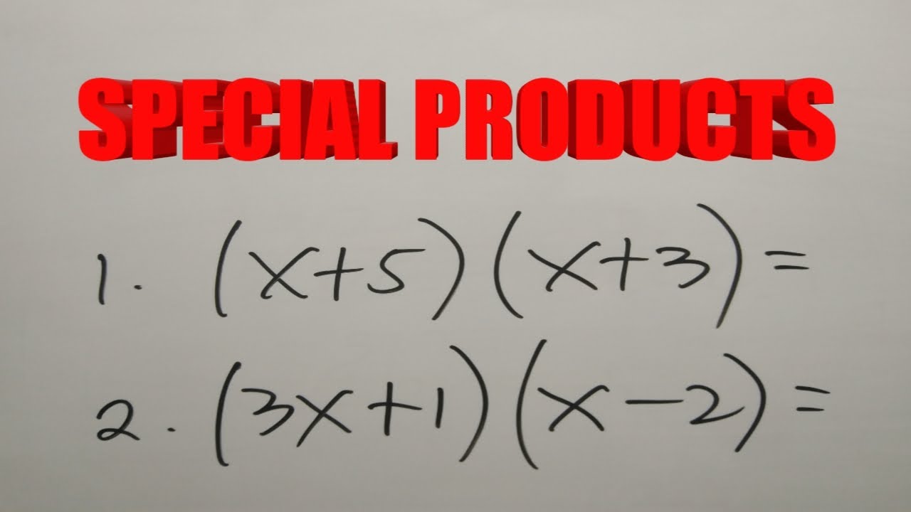 SPECIAL PRODUCTS YouTube special-products-youtube