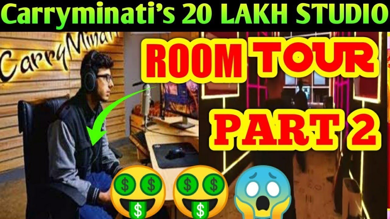 Carryminati Room Tour Full video PART -2 | YALGAAR | carryminati room ...
