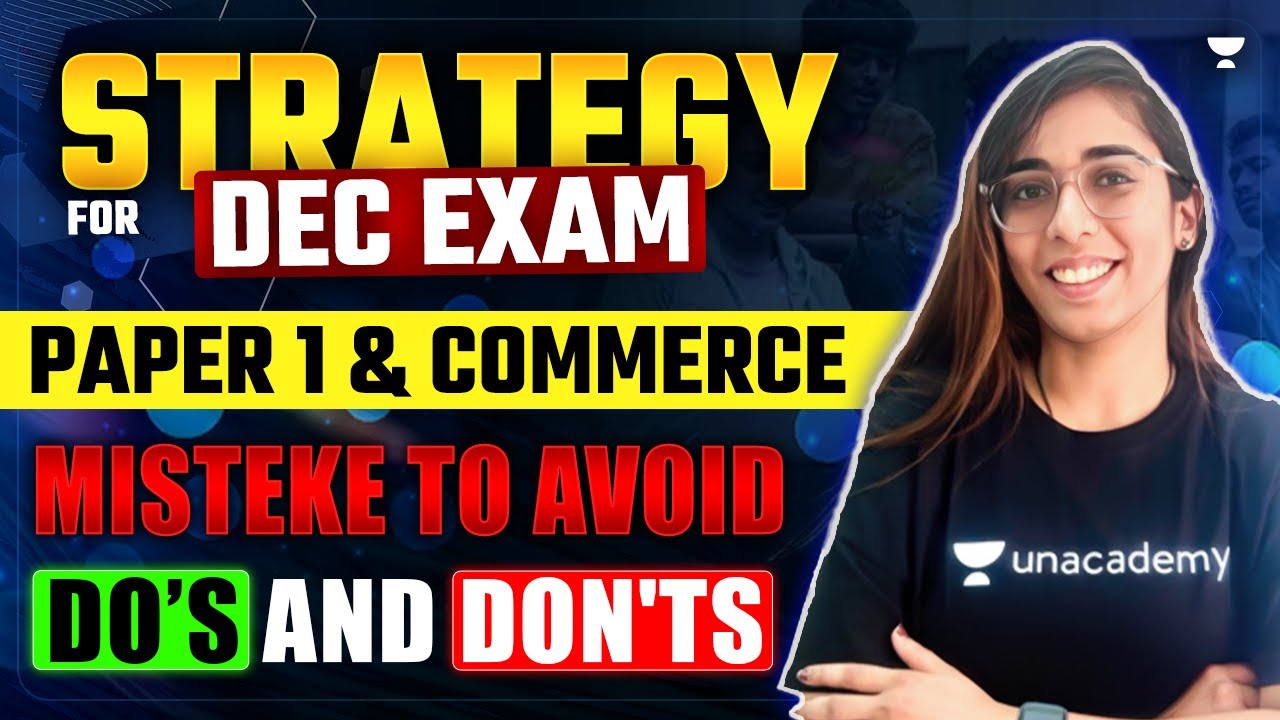 Mistakes to Avoid in UGC NET Dec 2024 Exam | UGC NET Dec 2024 Paper 1 + Paper 2 Strategy | Kajol ...