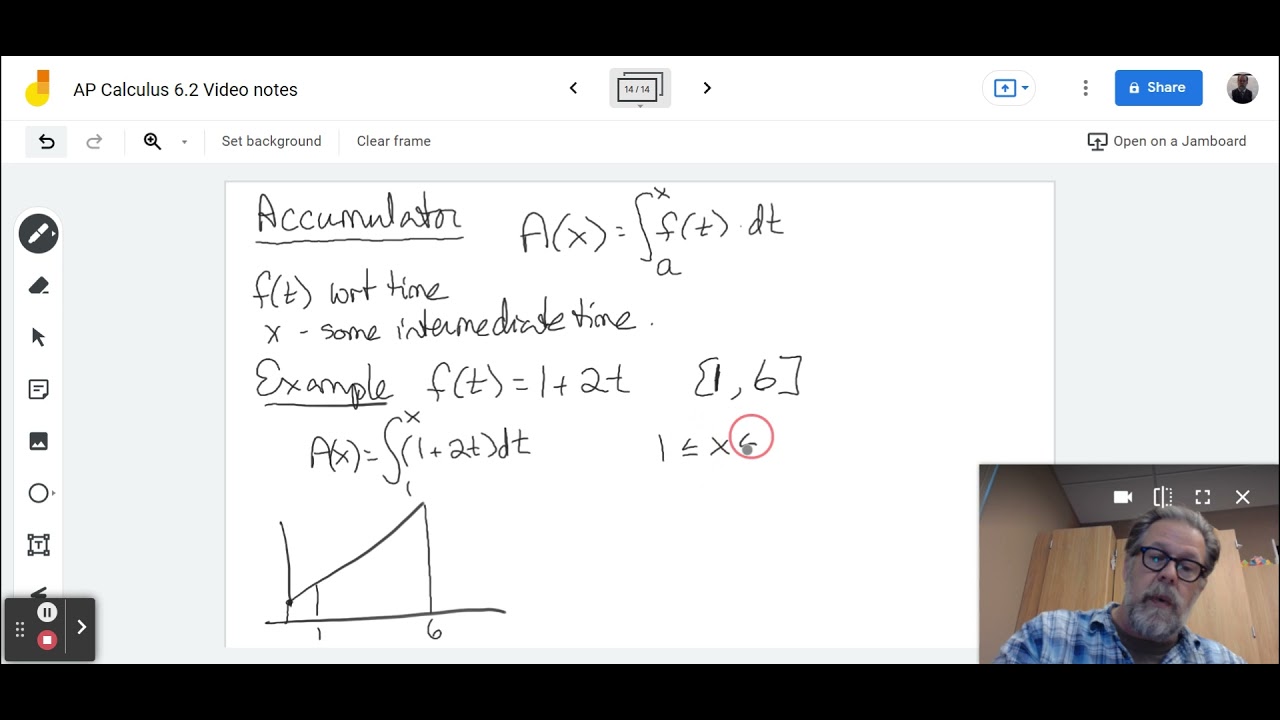 AP Calculus 6.2 Video 6 Constant and Accumulator functions revisited ...