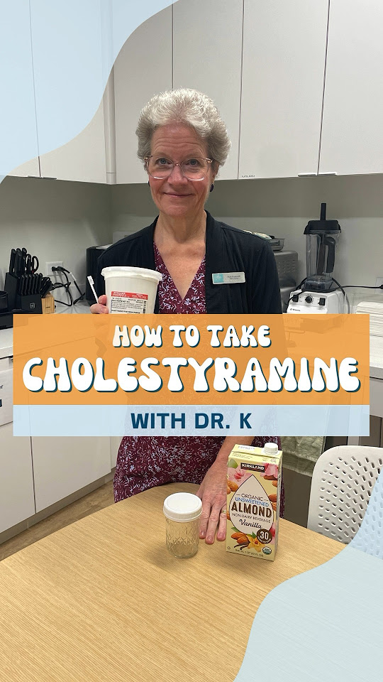 Learn how to take Cholestyramine in four steps with Dr. K! - YouTube