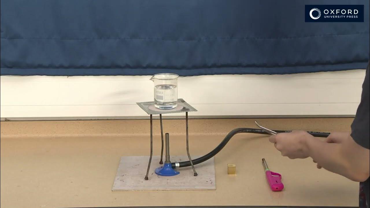 Book 1 Expt 3f - Estimating the specific heat capacity of copper - YouTube