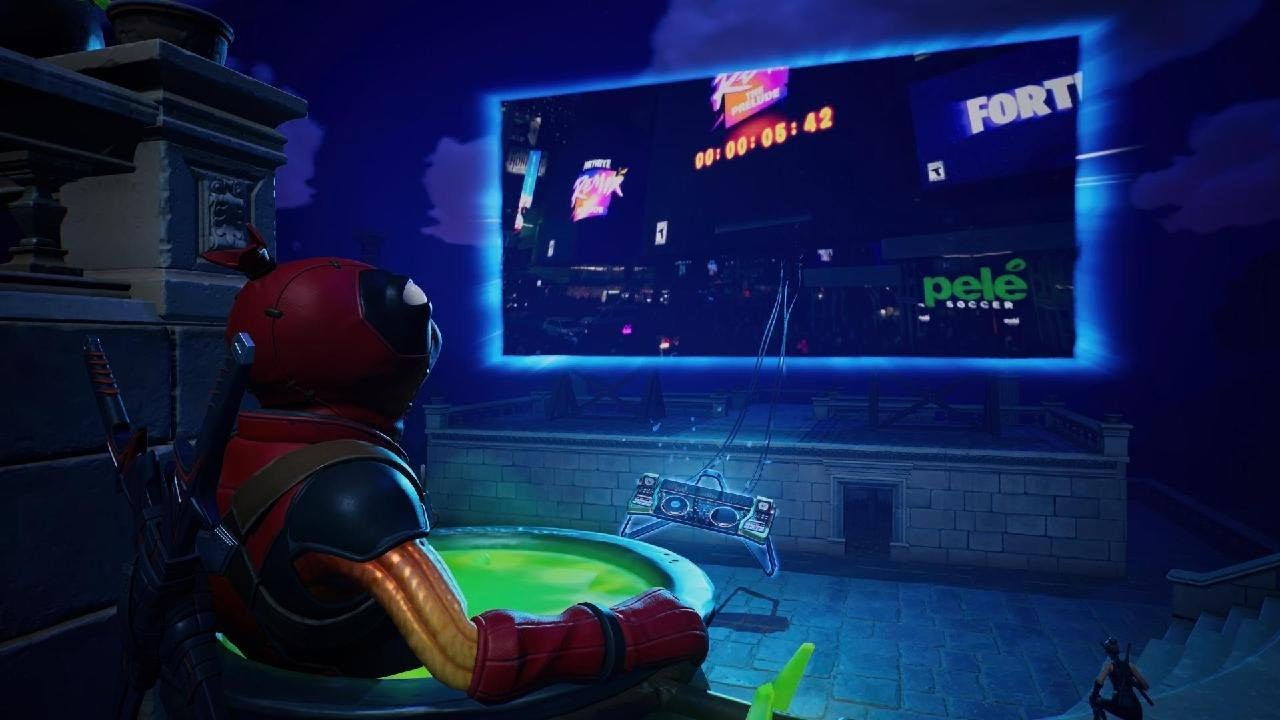 Fortnite chapter 5 end live event - YouTube