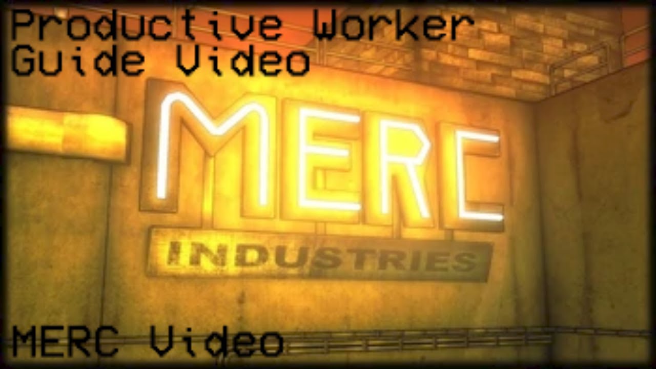 MERC Productive Worker Video - YouTube