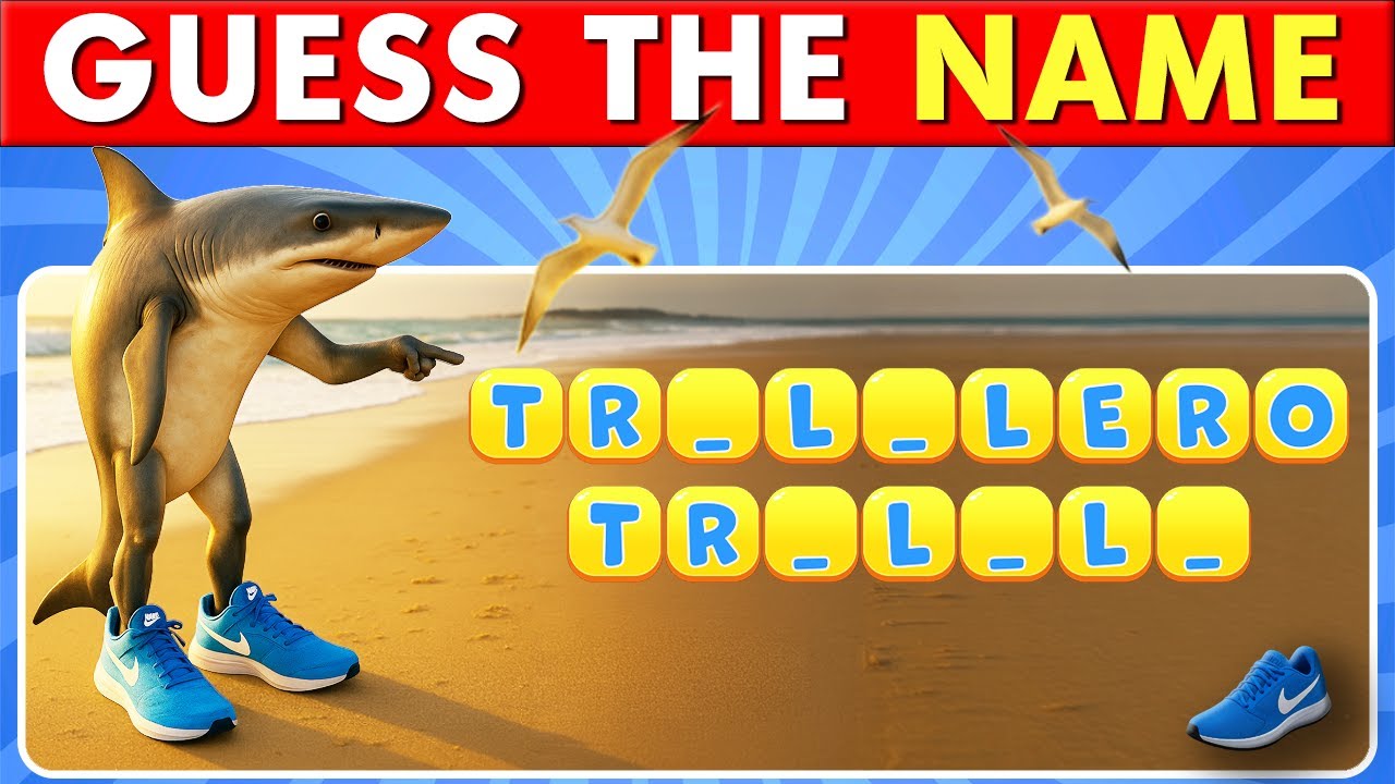 Guess the Name of Italian Brainrot Animals | The Wheel of F… Brainrot ...