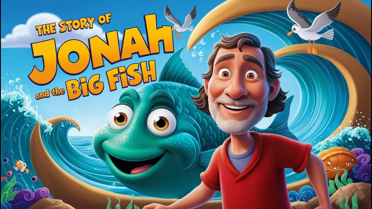 Jonah and the Big Fish | Animated Bible Story for Kids - YouTube