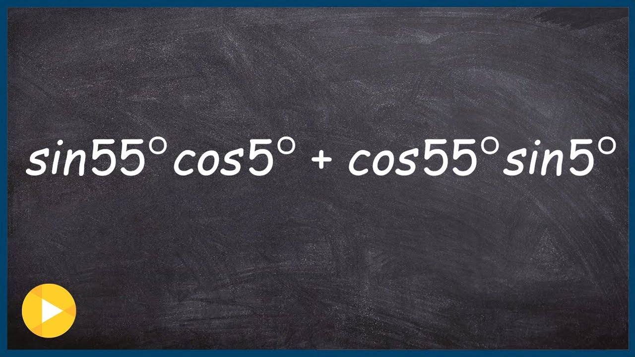 Evaluate An Expression By Simplifying The Sum And Difference Formulas