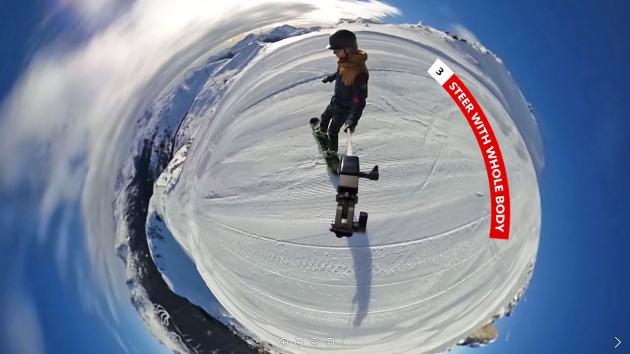 5 Tactics for Steep Snowboard Turns (360° VIDEO) - YouTube