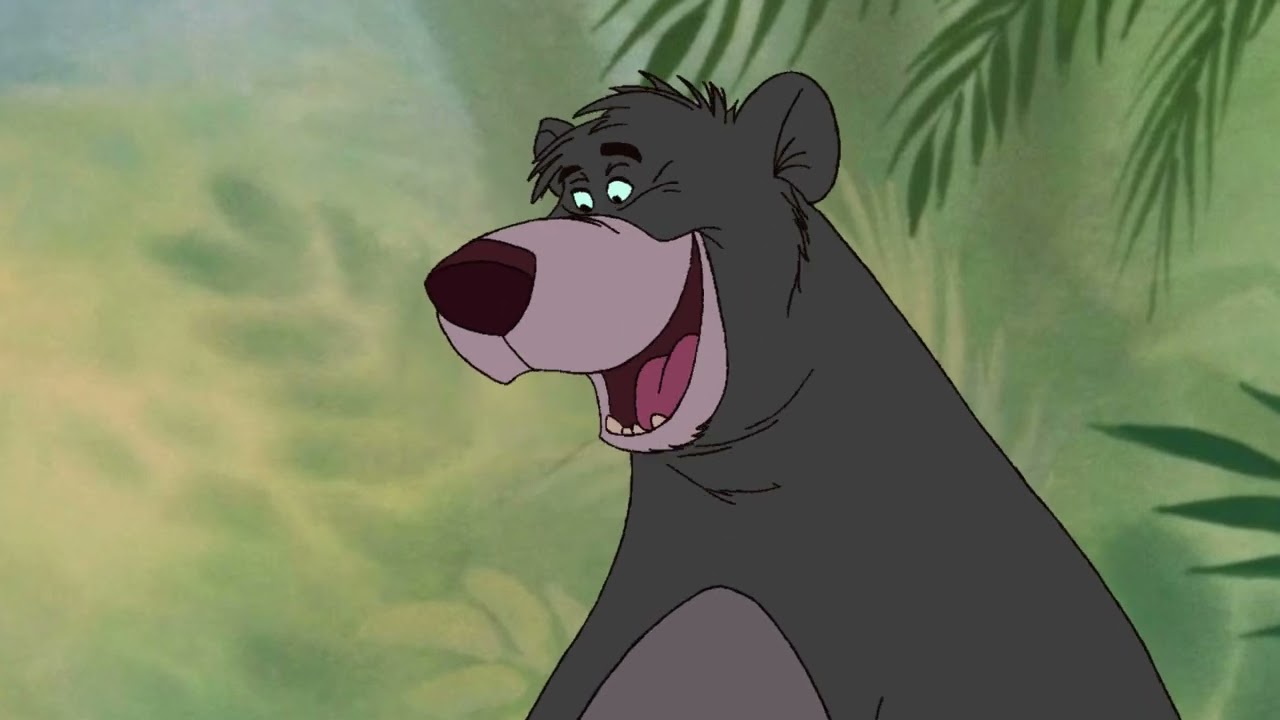 Baloo , 2D Animation, Colored - YouTube