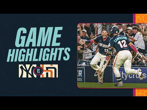 Yankees vs. Padres Game Highlights (9/4/26) | MLB Highlights