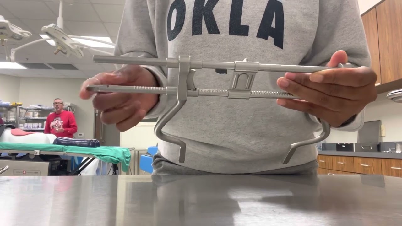 How To Assemble The Balfour Retractor Surg Tech Student YouTube How To Assemble The Balfour Retractor Surg Tech Student YouTube