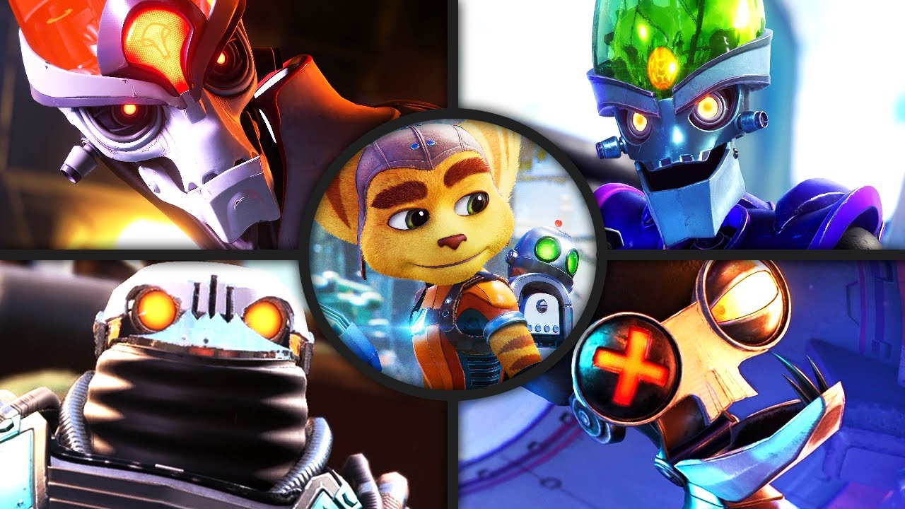 RATCHET & CLANK: RIFT APART - All Bosses & Ending (4K 60FPS) - YouTube