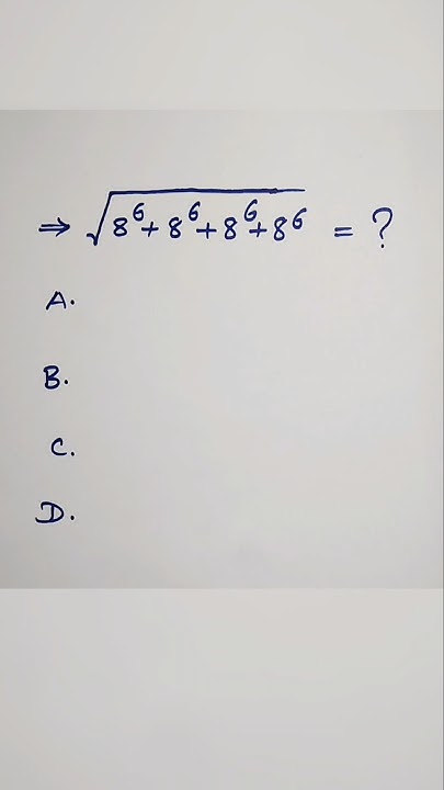 Simplify square root math - YouTube