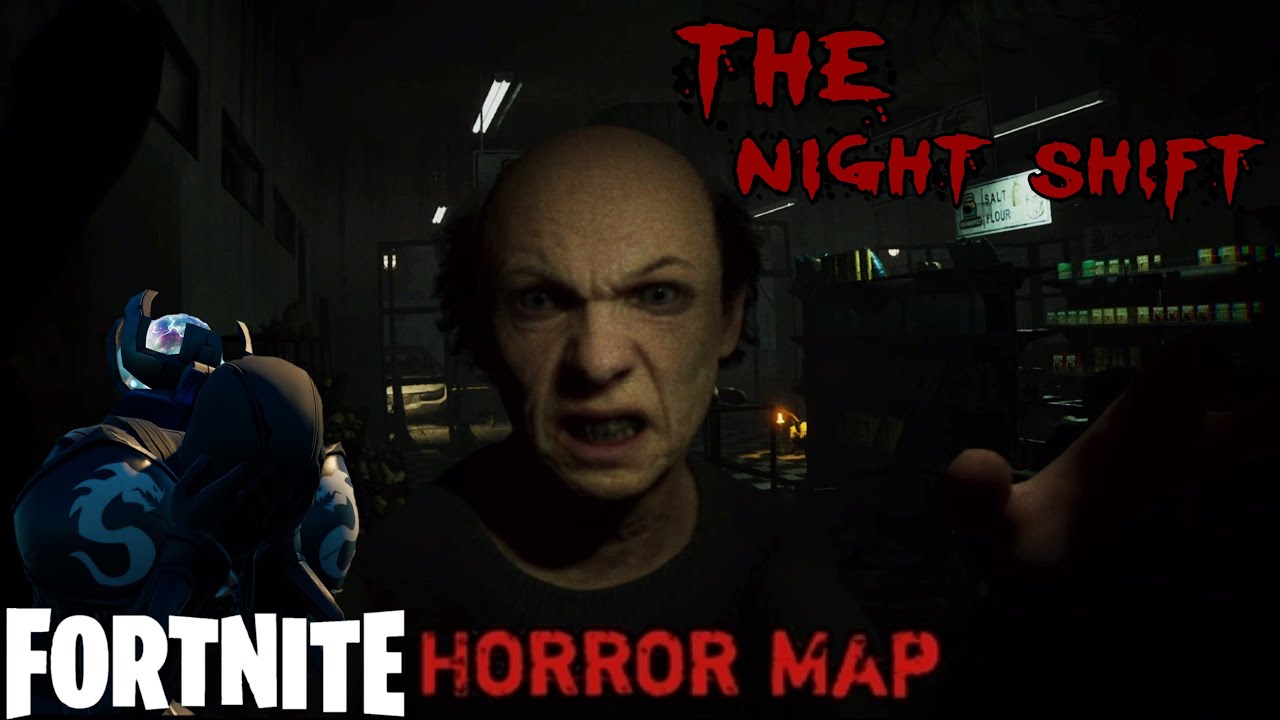 The Night Shift - THIS MAP ACTUALLY SCARED US!!! (Fortnite Horror Map ...