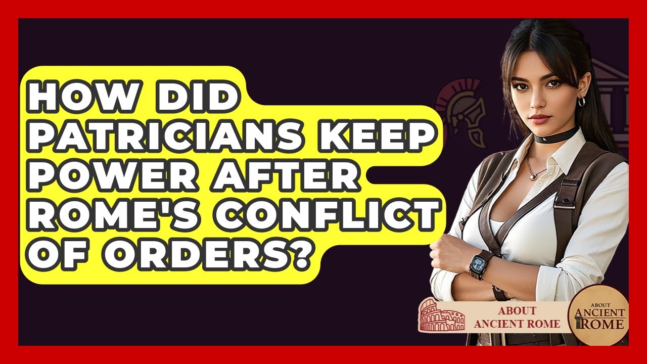 How Did Patricians Keep Power After Rome's Conflict Of Orders? - All ...