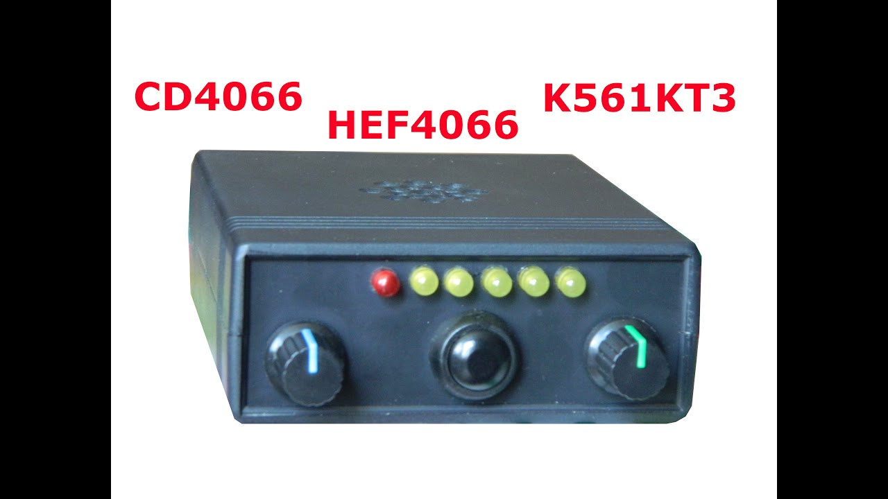 Работа металлоискателя Tracker PI-2 с микросхемами CD4066_HEF4066 ...