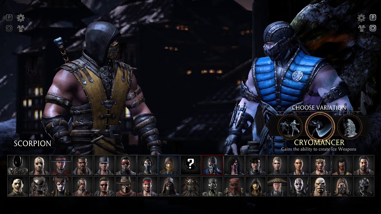 Mortal Kombat XL Main Menu - YouTube