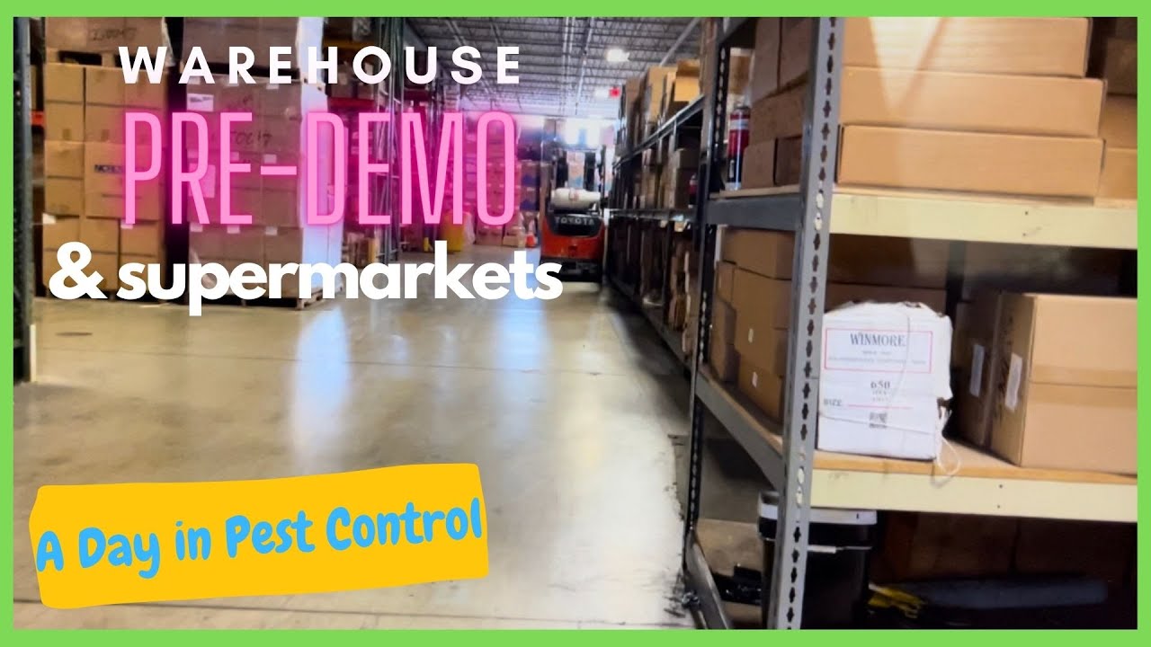 Pest Control in Warehouses, Supermarkets and Pre Demolition treatment ...
