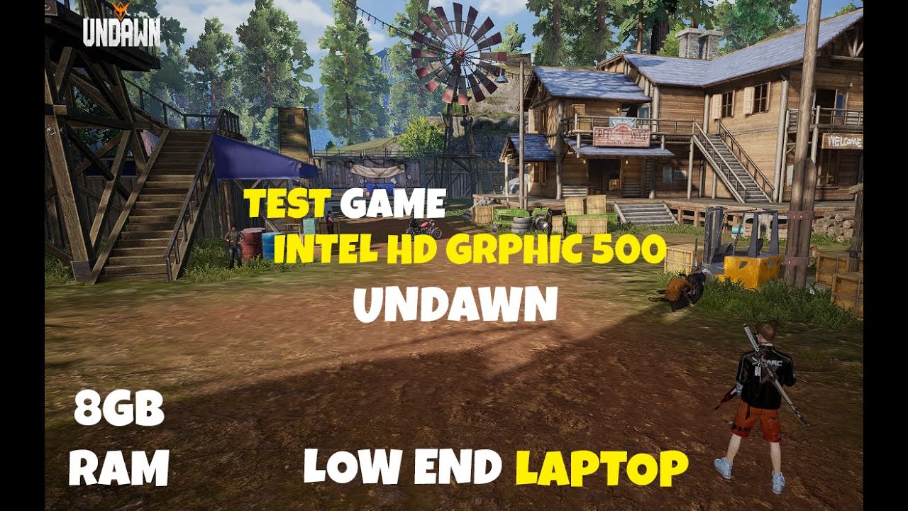 UNDAWN-ENGLISH VERSION(CLOSE BETA) GAMEPLAY PC: TEST INTEL HD GRAPHIC ...