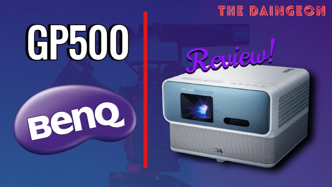 BenQ GP500 3D 4K HDR 4LED Projector with 360 sound - YouTube