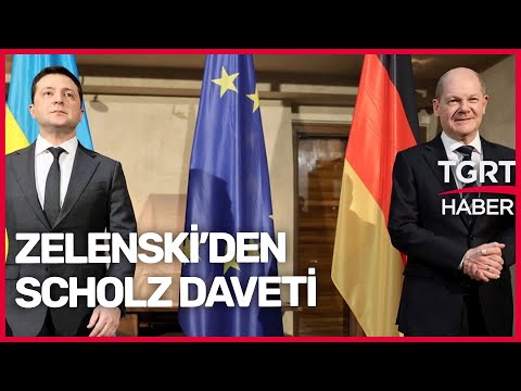 Zelenski, Alman Şansölye Scholz'u Kiev'e Çağırdı - TGRT Haber