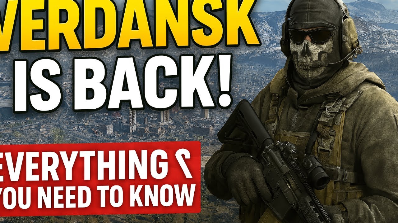 Call Of Duty Warzone Gets The Original Map Verdansk Back- Everything ...