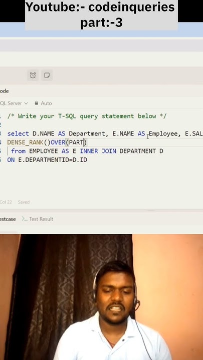 Department wise highest salary Leetcode SQL #sql #leetcode # ...