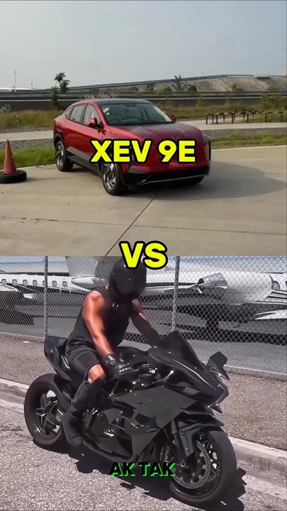 🥵kawasaki Ninja H2r Vs Mahindra Xev 9e😱 Ak Tak Trending Ninjah2r