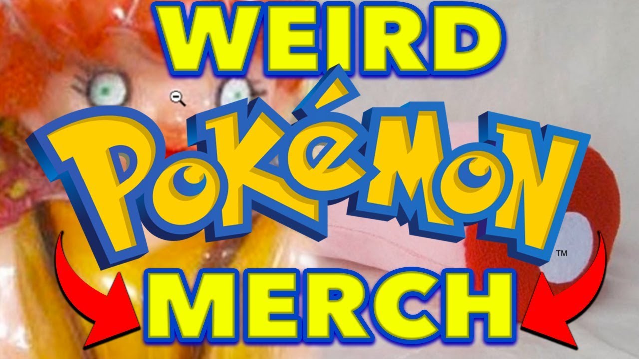 The WEIRDEST Pokemon Merch! - YouTube