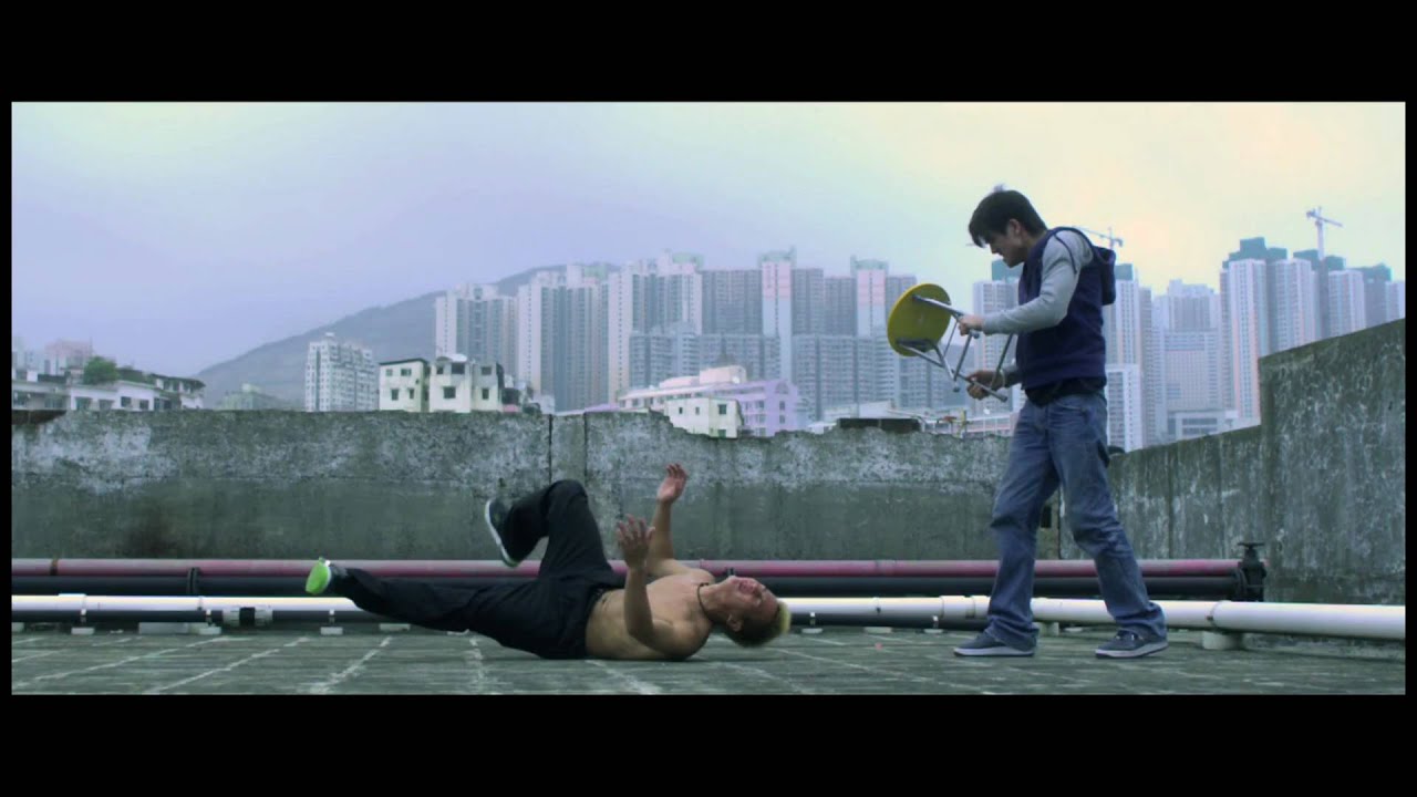 Somebody to Love: Rooftop fight scene - YouTube
