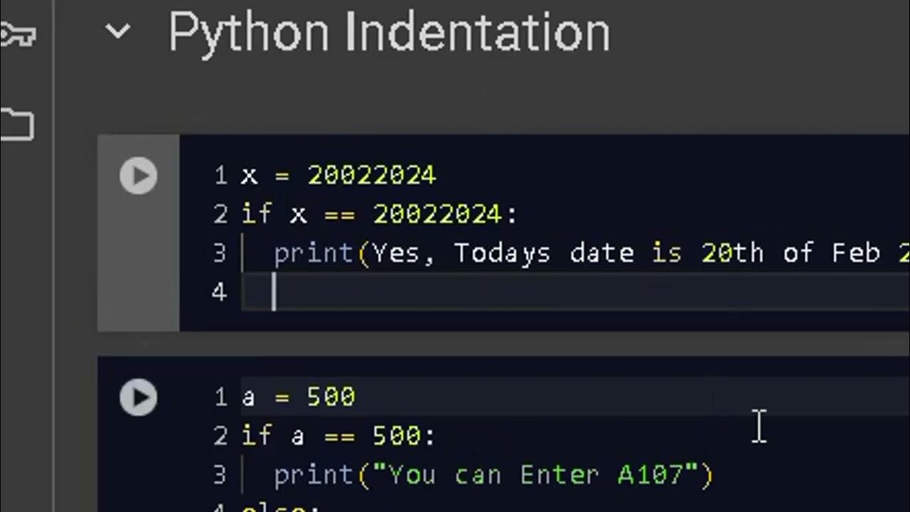 Understanding Python Basics Syntaxes Indentation Data Types Comments And Variables Youtube