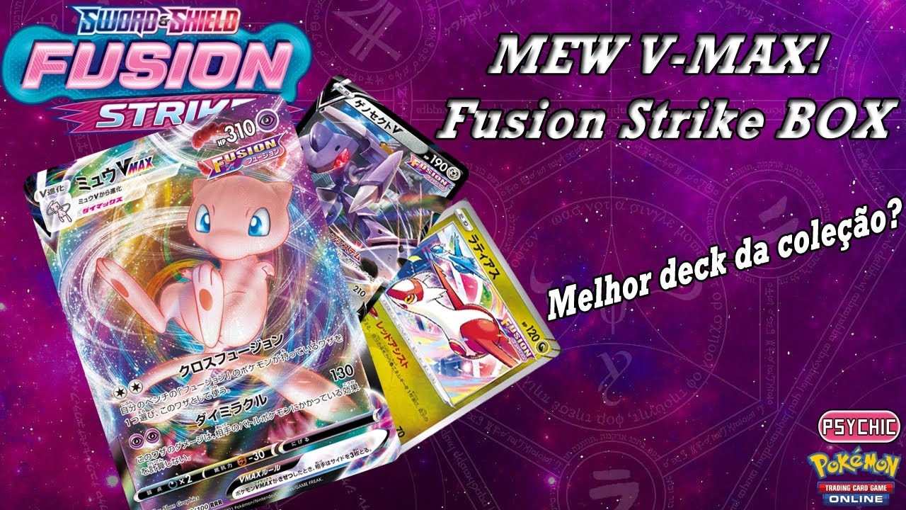 O MELHOR DECK do FORMATO! DECK MEW VMAX/GENESECT V! - Pokémon Trading ...