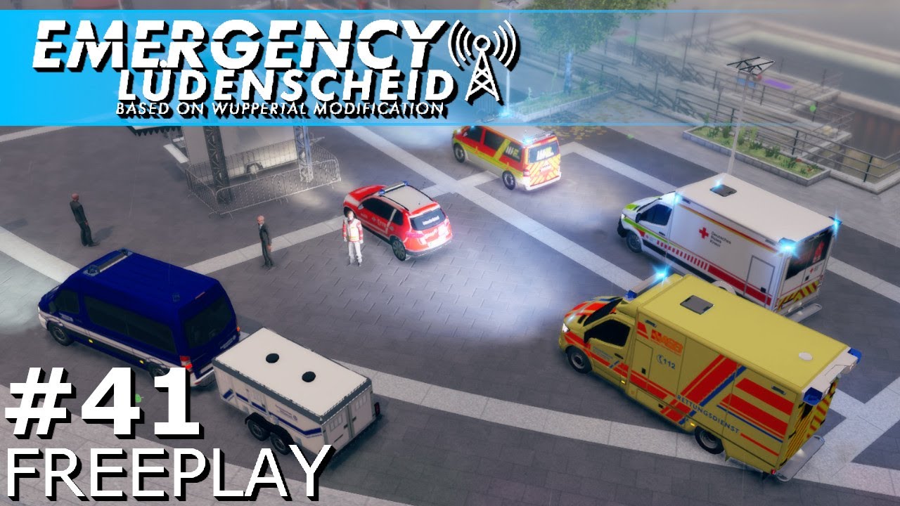 EMERGENCY 5 MODS/ Lüdenscheid/ Linzing Multiplayer #41: Vermisstensuche ...