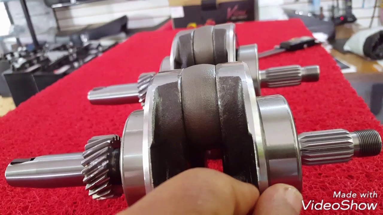 Nuevo CIGUEÑAL CG200 con recorrido 250cc para tu CG 200 - YouTube