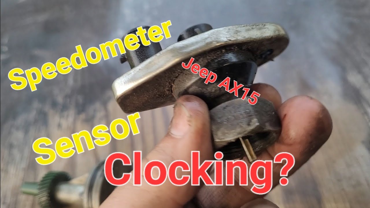 Installing and "Clocking" the Speedometer Sensor on a Jeep XJ or MJ ...