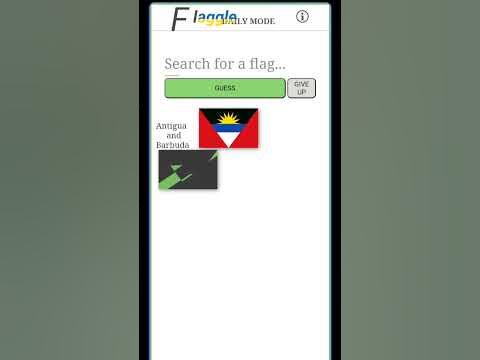 Solving Daily Mode In Flaggle Day 57 - YouTube